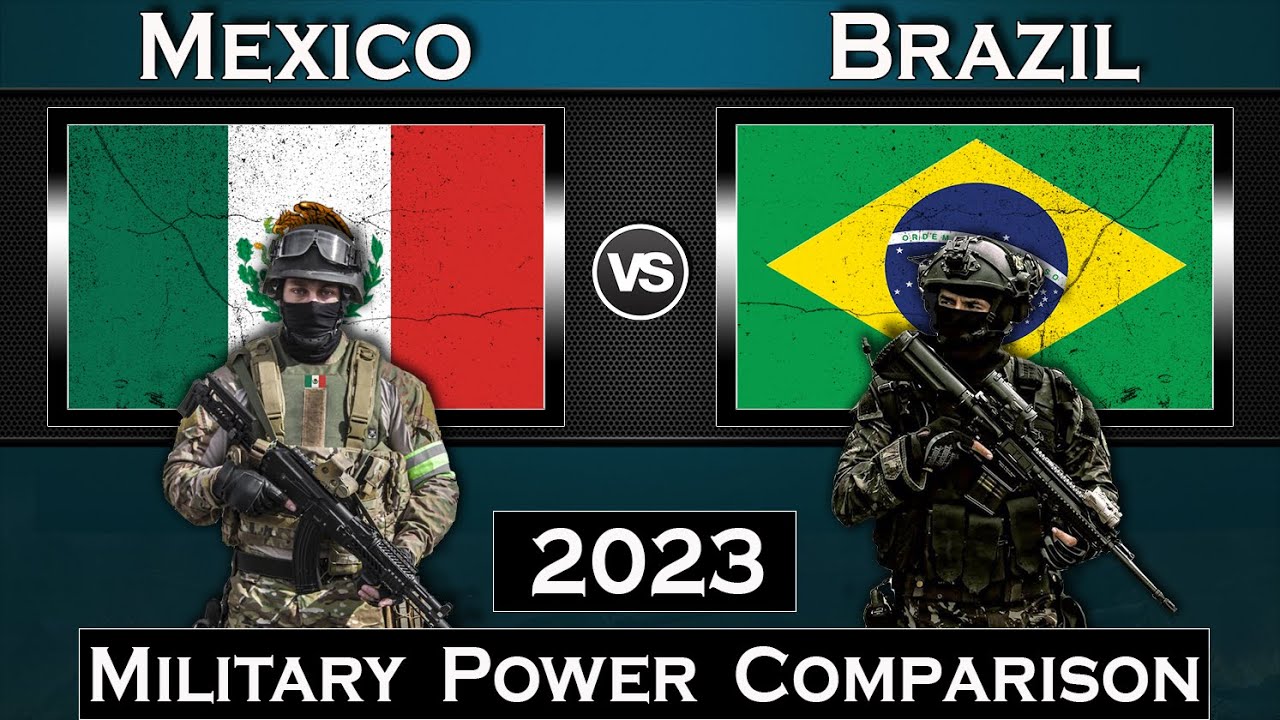 Mexico vs Brazil Military Power Comparison 2023 | Global Power - YouTube