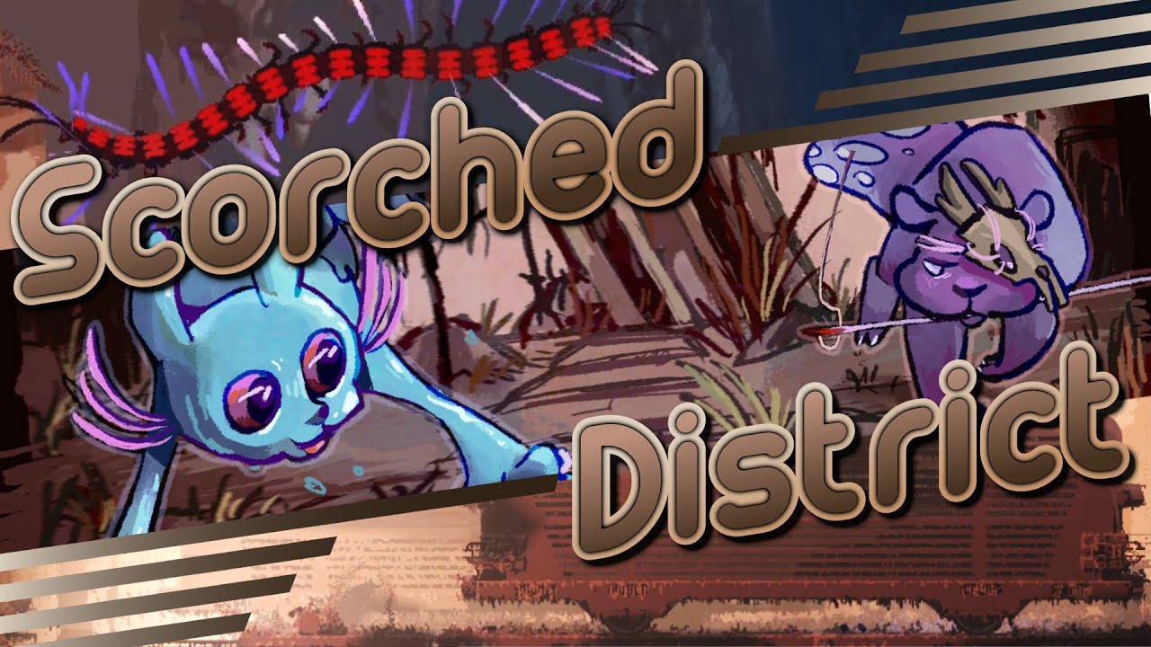 Scorched District in Multiplayer - Rain World Custom Region - YouTube