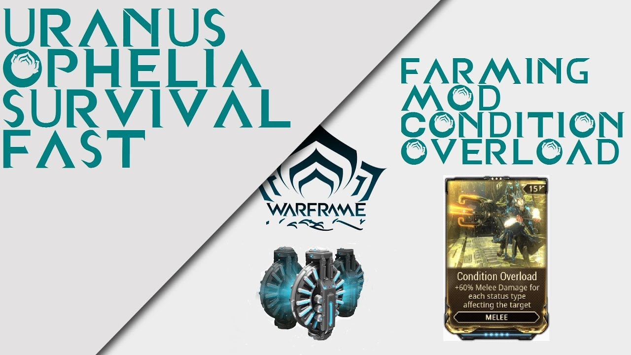 Warframe farmando Condition overload facil - YouTube
