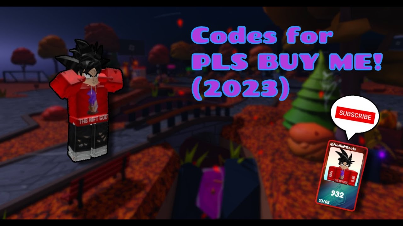 ALL AVAILABLE CODES FOR PLS BUY ME!!! (October 2023) - YouTube