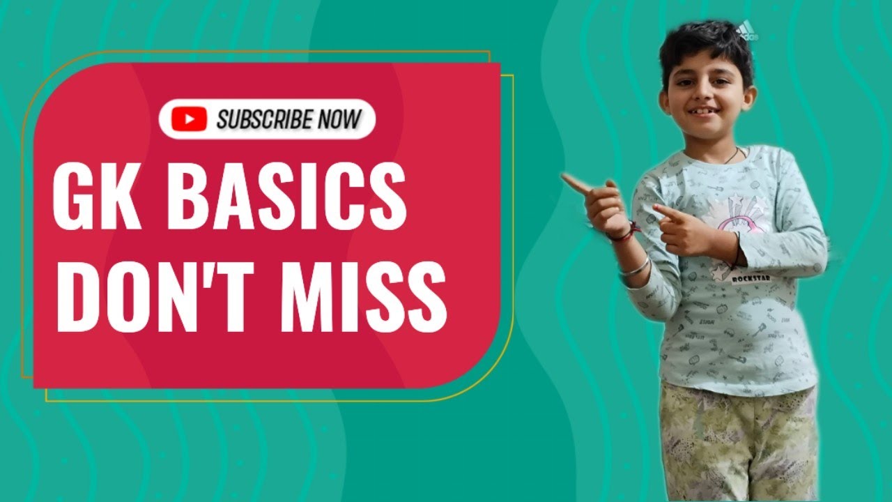 GK basics learning |Learn with activity & more - YouTube