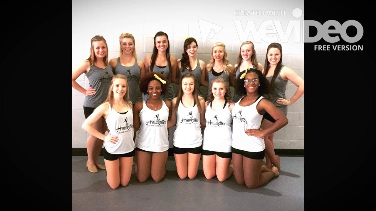Quincy University Hawkettes Dance Team - YouTube
