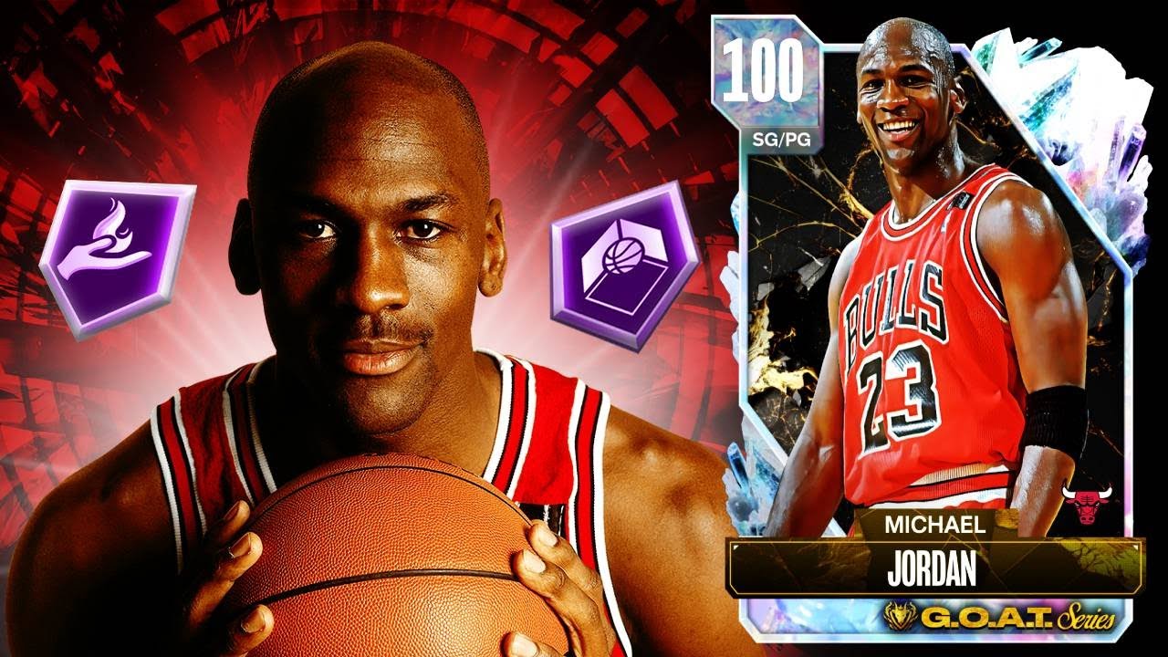 100 OVERALL MICHAEL JORDAN IS STILL ELITE BUT WITH A MID RELEASE IN NBA ...