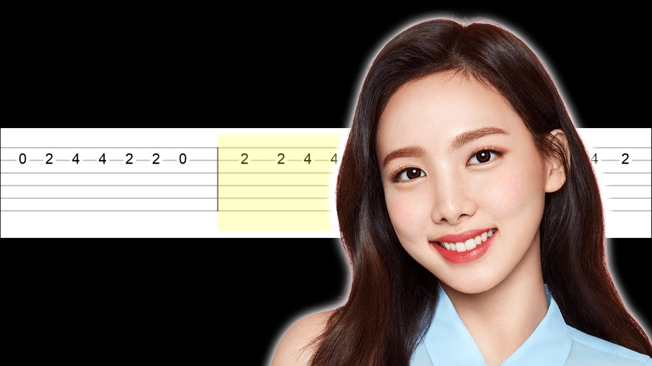 TWICE - MOONLIGHT SUNRISE (Easy Guitar Tabs Tutorial) - YouTube