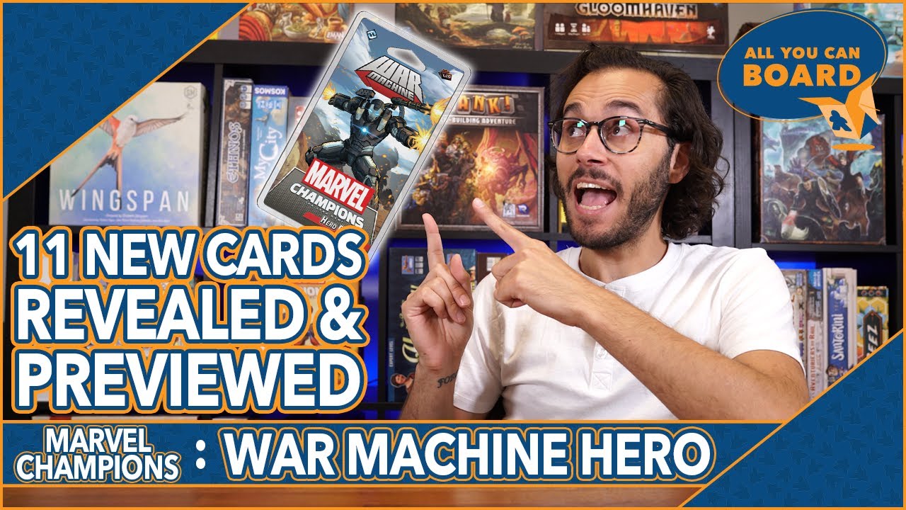 War Machine Hero | Marvel Champions | 11 NEW CARDS REVEALED and ...