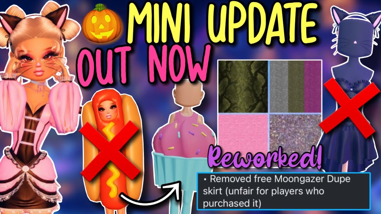 MINI UPDATE OUT NOW! MOONGAZER DUPE REMOVED?!, REWORKED PATTERNS, AND ...