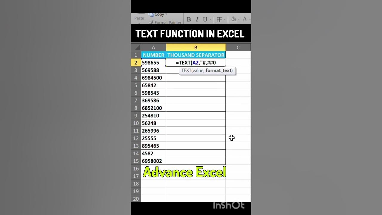 Text functions in excel in hindi\ english #2025 #excel #spreadsheets # ...