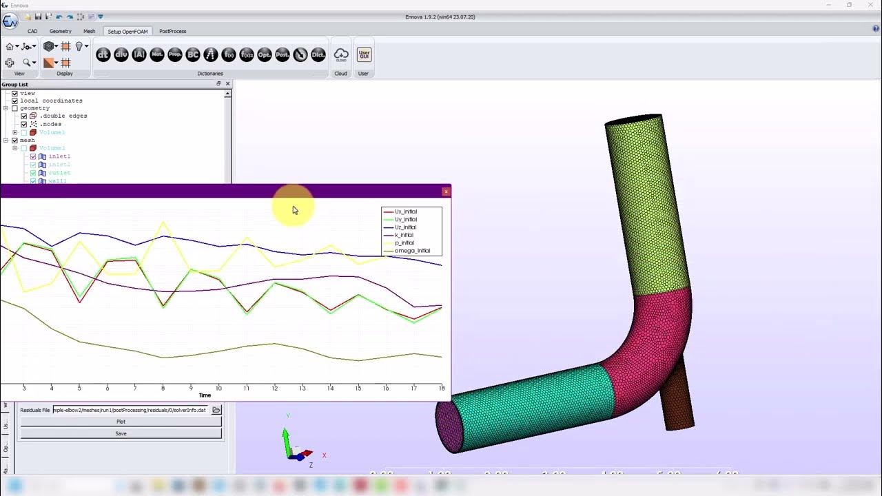 Meshing with Ennova | Victory mesh. Running my first OpenFOAM simulation in Ennova - YouTube
