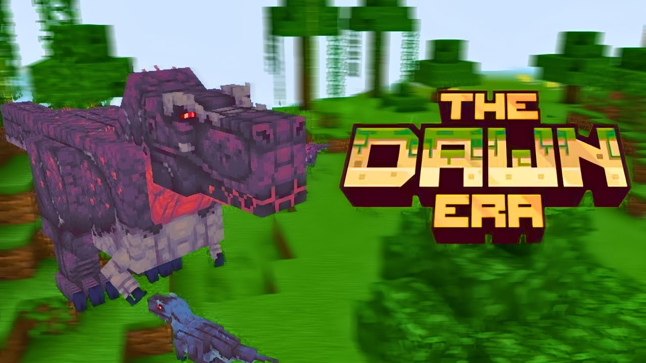 MINECRAFT THE DAWN ERA | Addon MCPE 1.21+ - YouTube