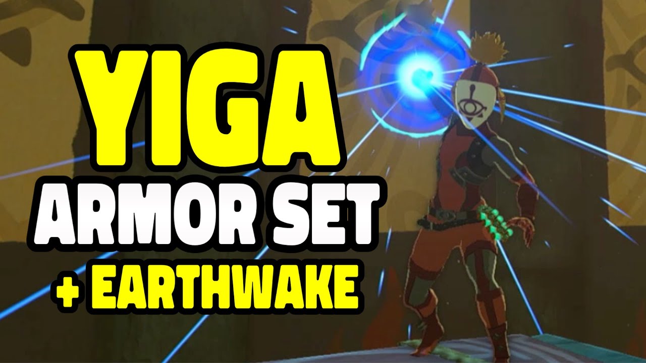 Get the Yiga Armor Set, Earthwake Ability and Lightning Helm in Tears ...