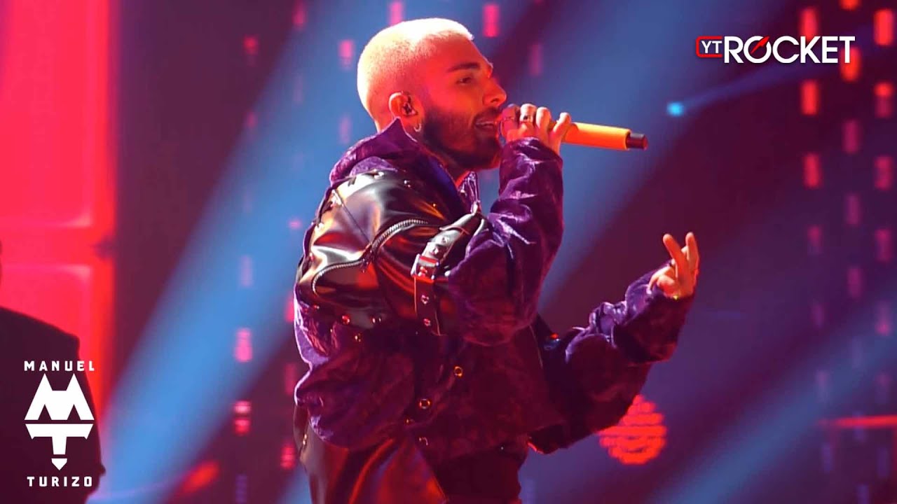 El Merengue - Manuel Turizo x Marshmello | Latin AMAs 2023 Live ...