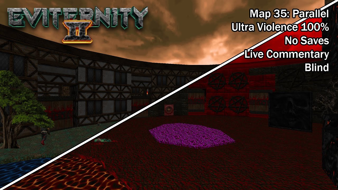(Doom II) Eviternity 2 - Map35: Parallel (Blind UV-Max) - YouTube