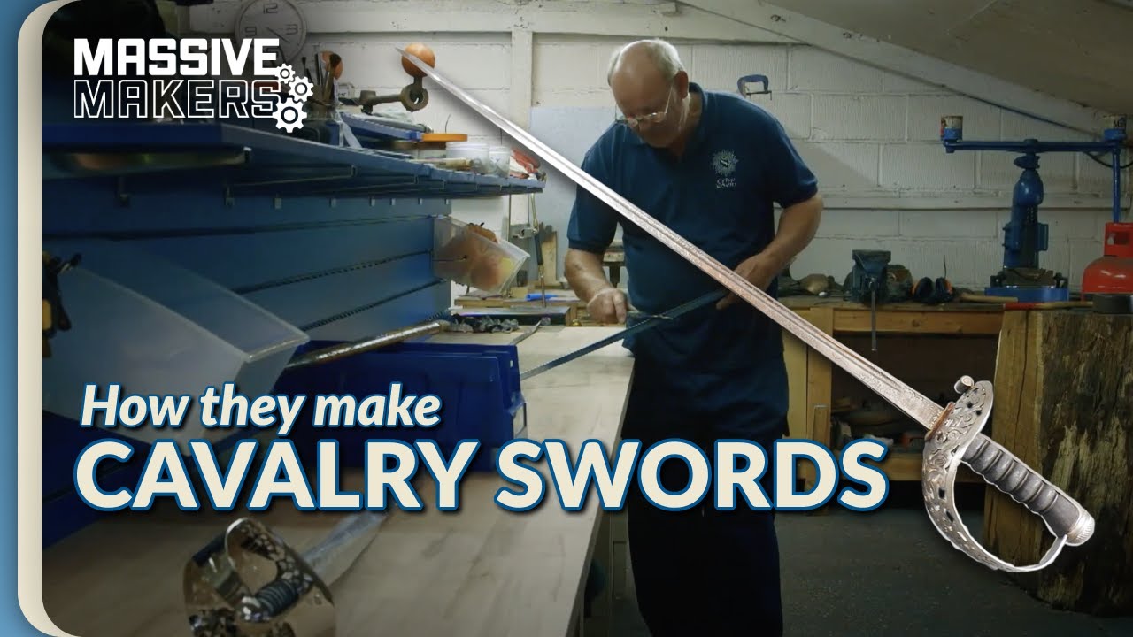 How Cavalry Swords Are Still Made Today | Battle Factory - YouTube