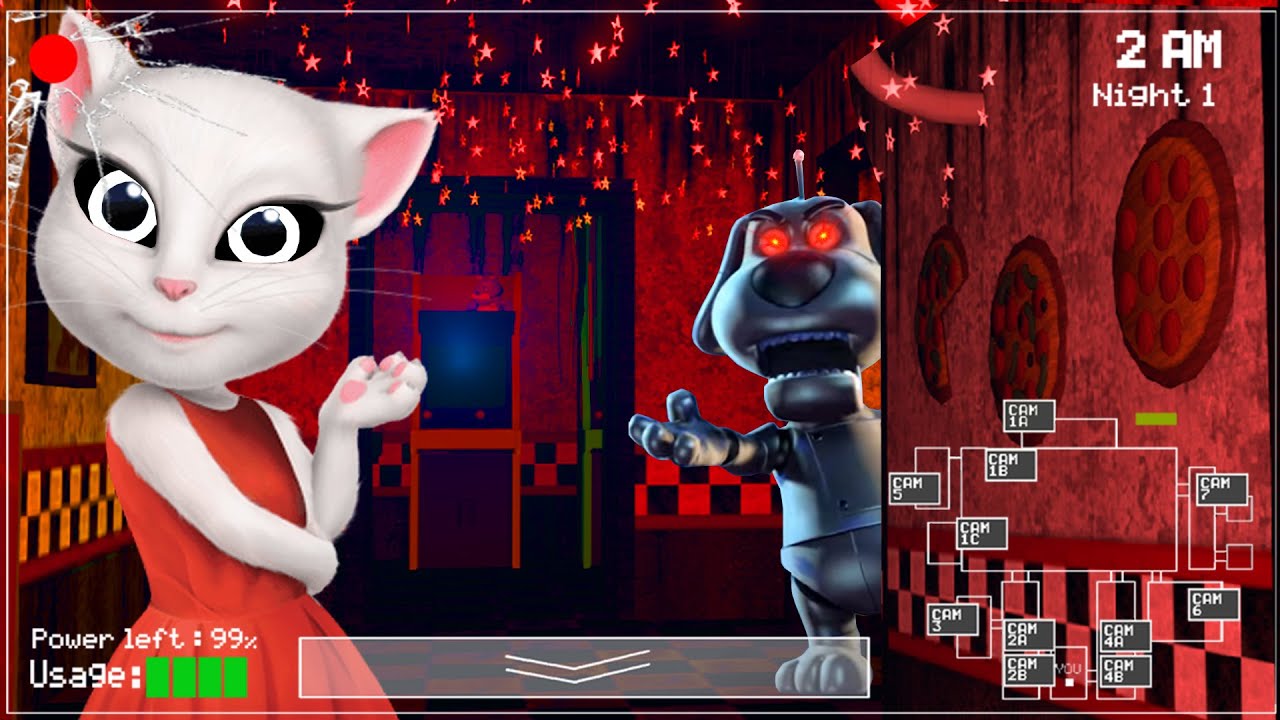 FIVE NIGHT AT TALKING ANGELA... - YouTube
