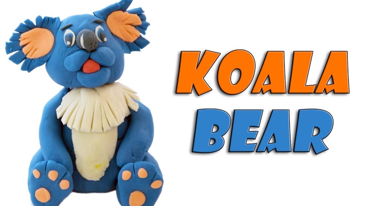 Learn How to Make Koala Bear in Easy Steps + More Play Doh Videos - YouTube