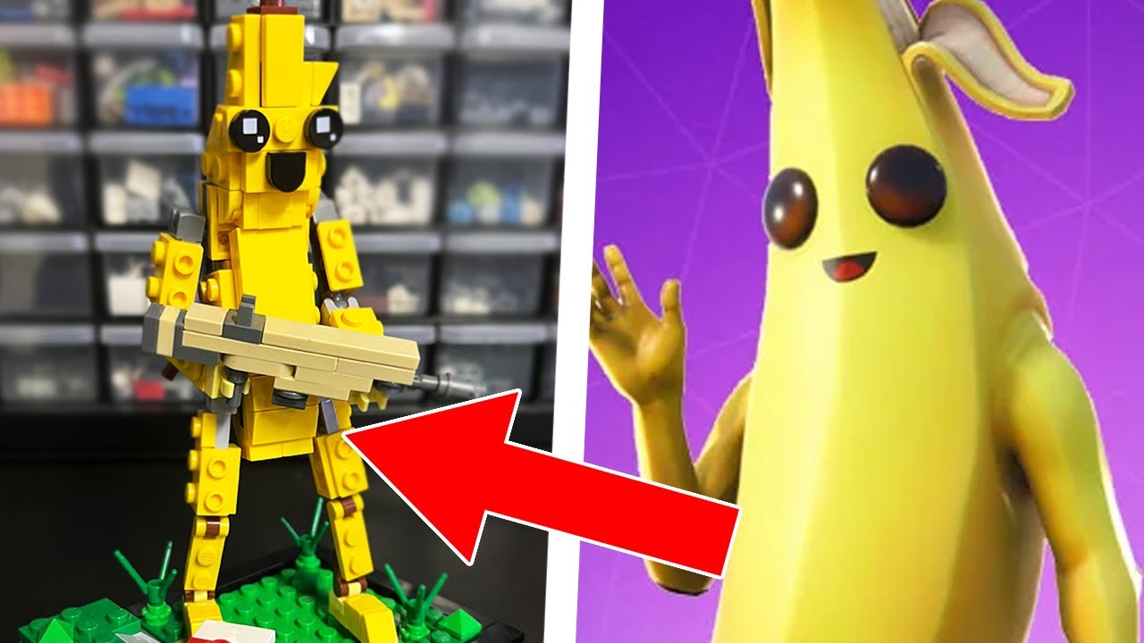 I made Peely from Fortnite in LEGO | LEGO Fortnite MOC - YouTube