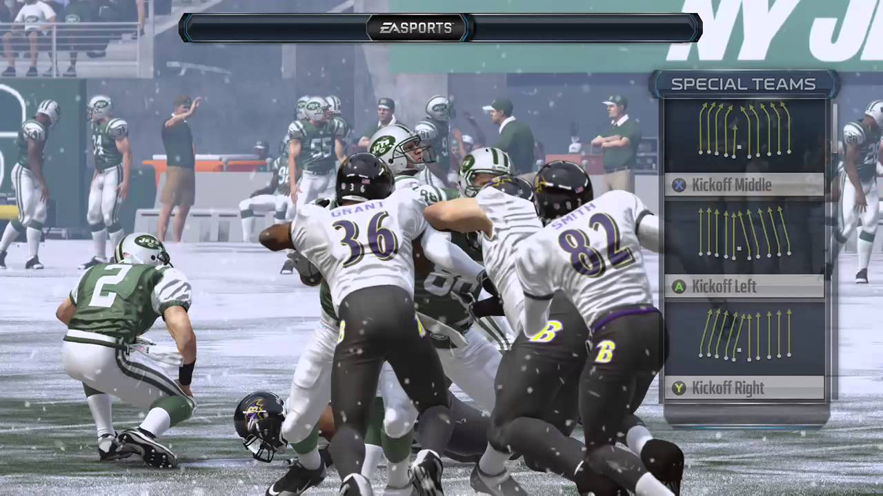 Madden NFL 15 field goal/ kickoff - YouTube