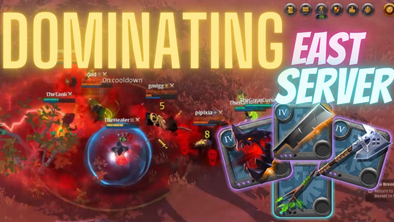 DOMINATING East server with SmallScale PvP | Albion Online East - YouTube