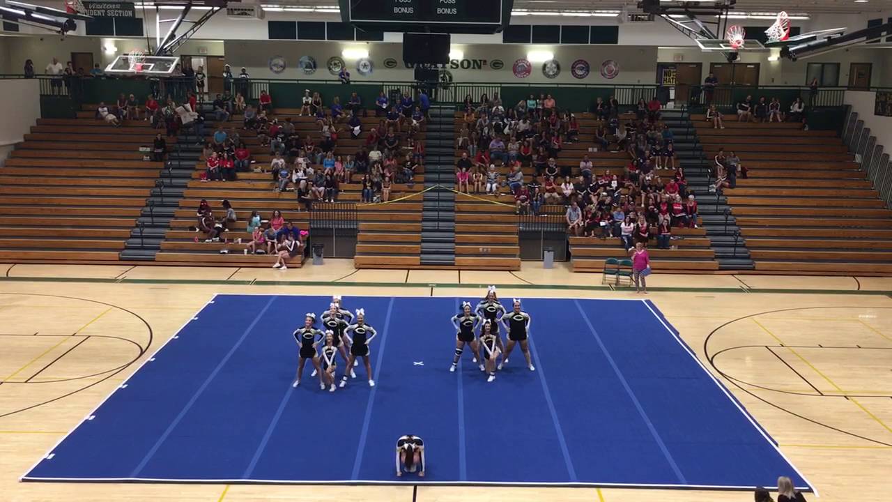 Commerce Competitive Cheer @Grayson 2014 (HG Junior) - YouTube