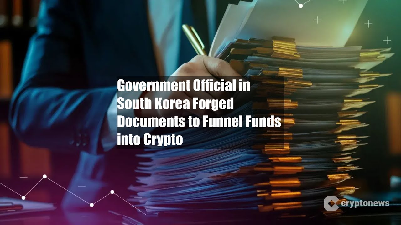 Government Official in South Korea Forged Documents to Funnel - YouTube