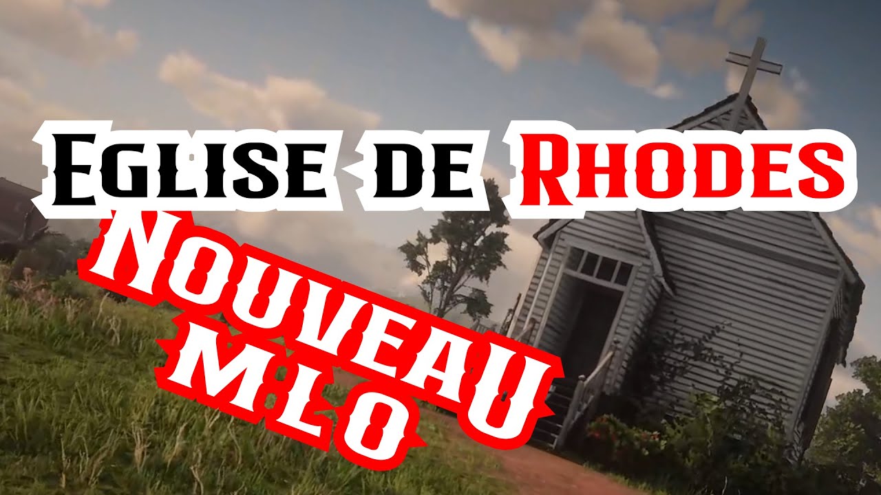 Showcase #RDR2 MLO - Eglise Rhodes - Lawless Street #RedM - YouTube