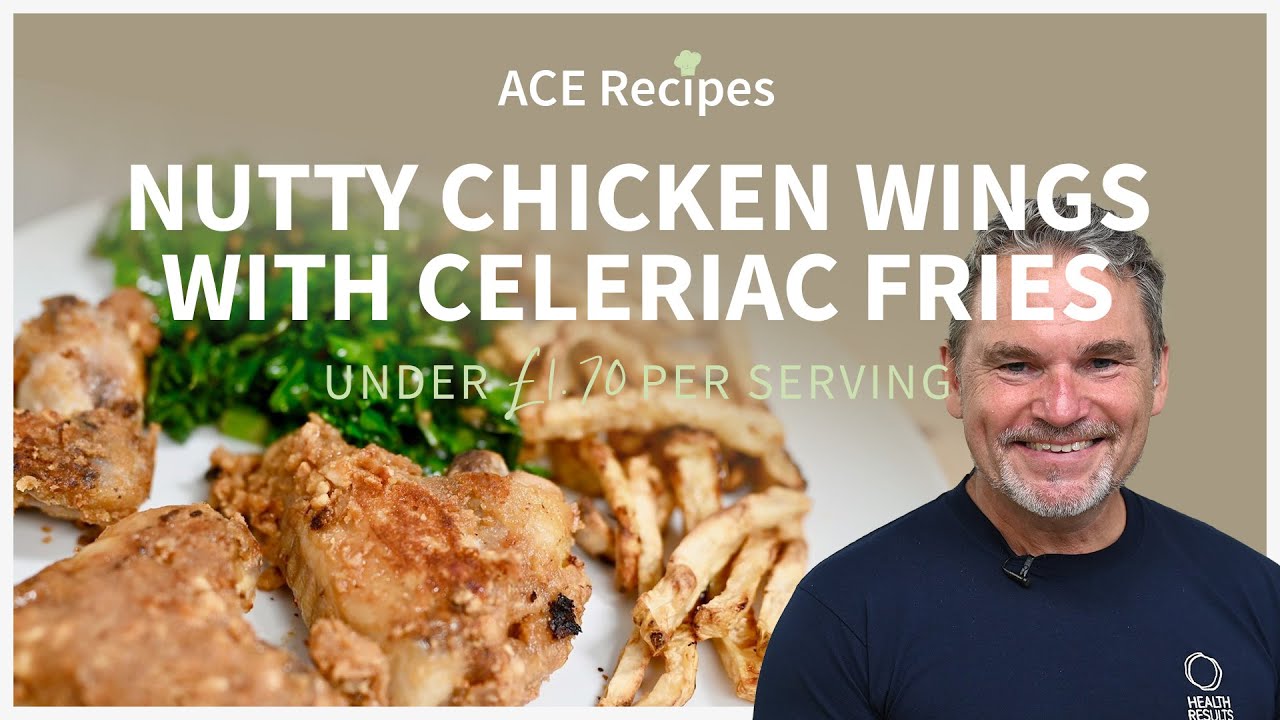 Nutty Chicken Wings | ACE Recipes | Health Results - YouTube