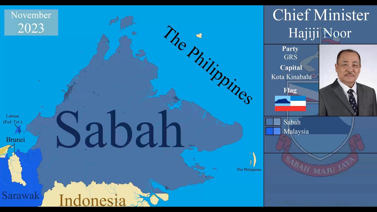 History of Sabah: Every Month (1865 - 2023) - YouTube