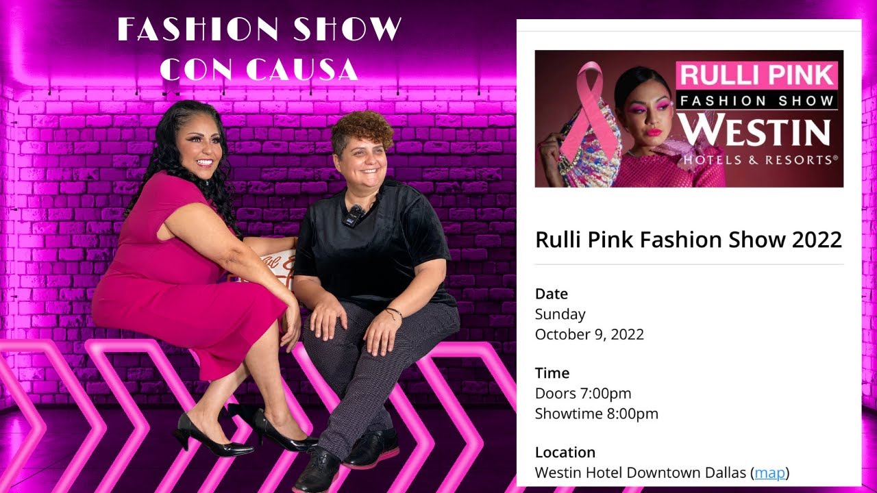 Ceci Martinez nos invita al fashion show con causa...para las ...