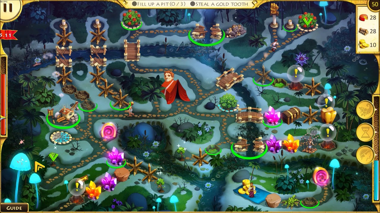 12 Labours of Hercules V, Golem At Work Jigsaw Puzzle & Bonus Level 5. ...