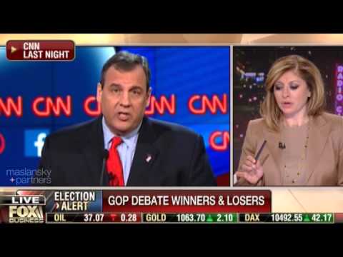 Lee Carter talks GOP debaters on FOX's Mornings with Maria - YouTube