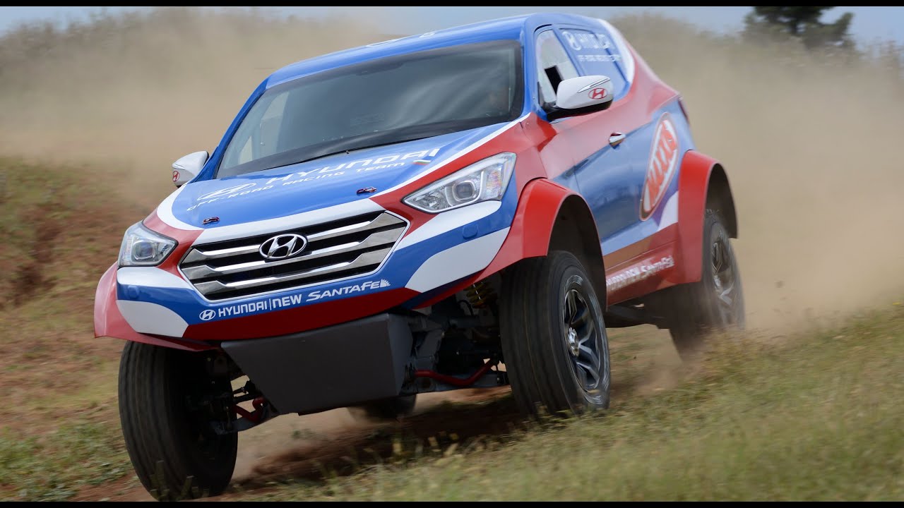 HYUNDAI Santa Fe - T1 Rally Raid - YouTube