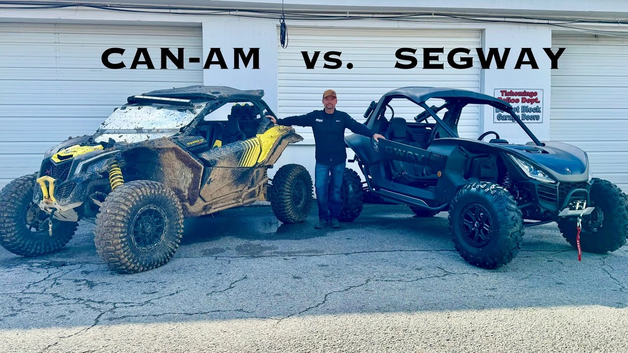 Canam X3 vs Segway Villain | Did the Can-Am Survive Steve? - YouTube