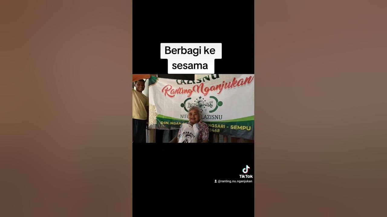 LAZISNU Ranting Nganjukan berbagi - YouTube