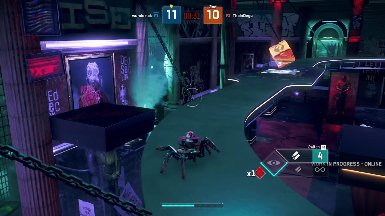 Watch Dogs: Legion Online - Spiderbot Arena (Gameplay, PC, No ...