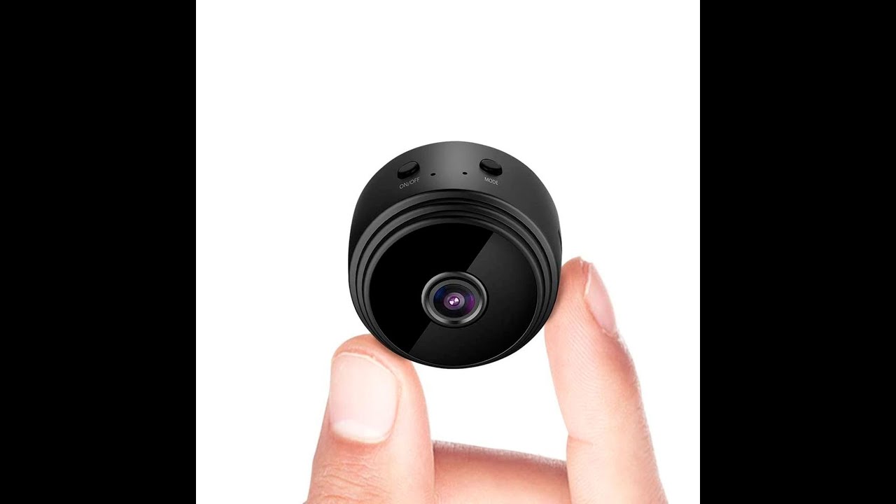 Mini camera magnetica Full HD WiFi cu picior, A9, Alba, Vedere nocturna ...