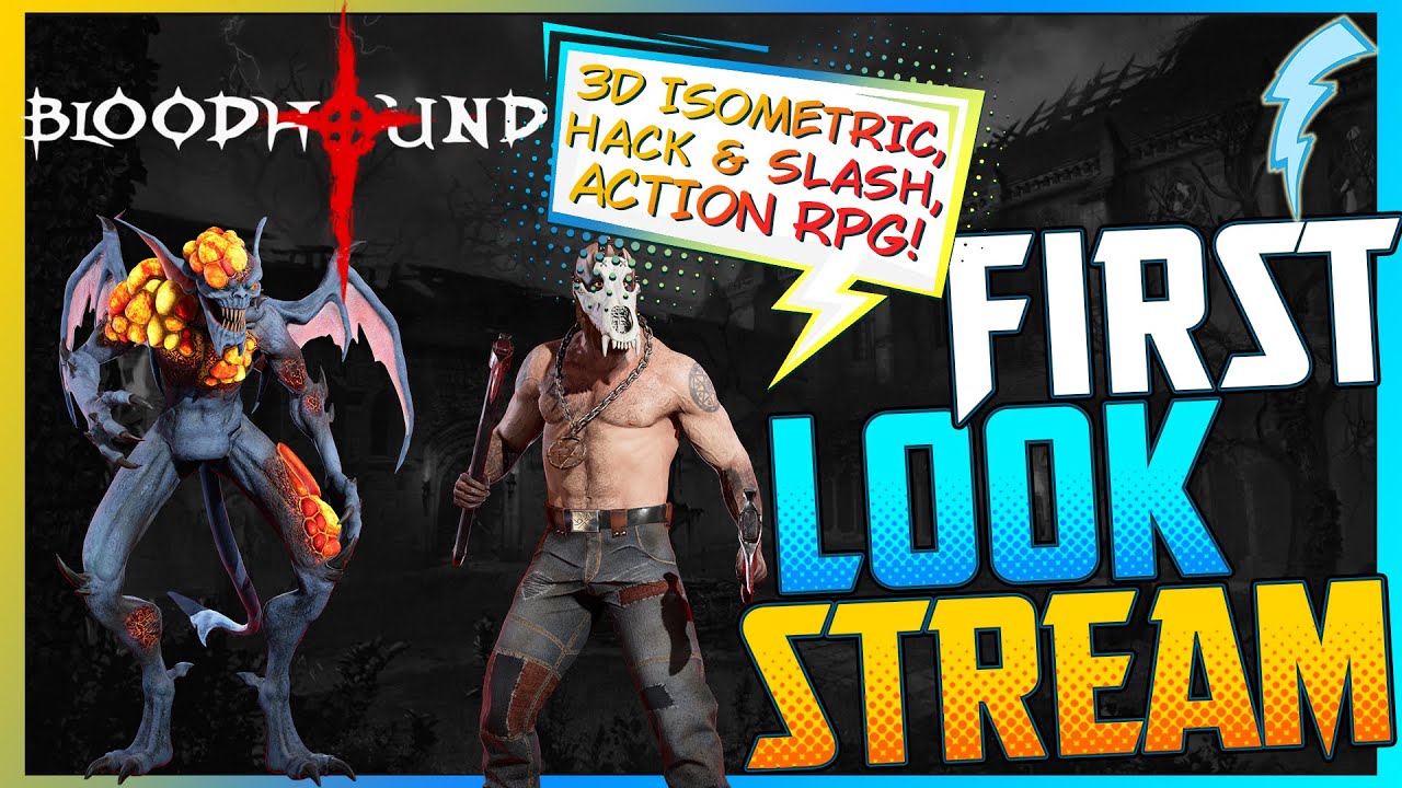 Fresh 90s Retro Gory Horror FPS 『1st Look Stream』 Bloodhound #supported ...