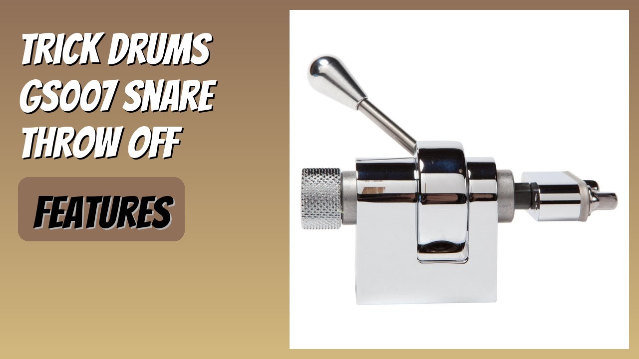 REVIEW (2026): Trick Drums GS007 Snare Throw Off. Features - YouTube
