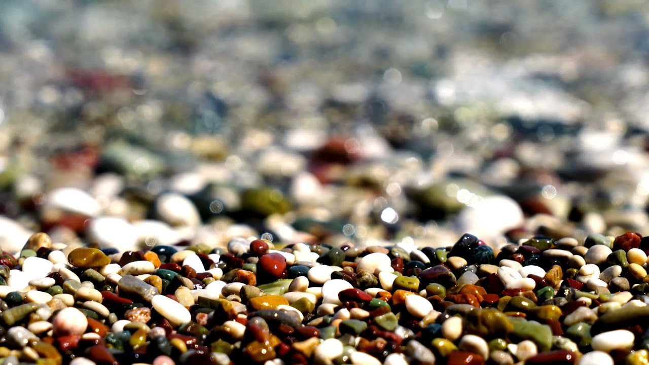 Pebbles On The Shore, Blooming Cherry Blossoms In Spring - YouTube