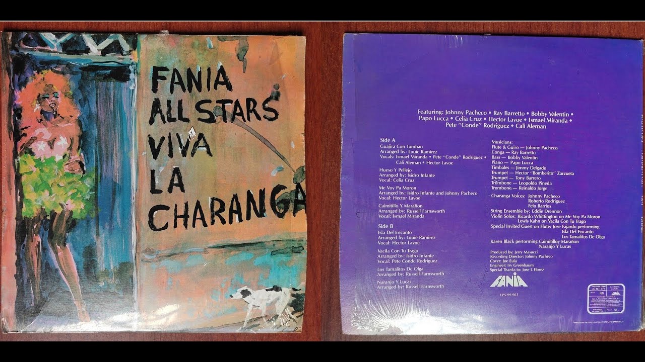 Informacion del Disco de Fania All Stars: Viva La Charanga - YouTube
