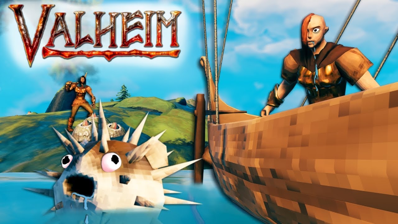 Sharing WEIRD VIKING IDEAS Across the Land in VALHEIM - YouTube