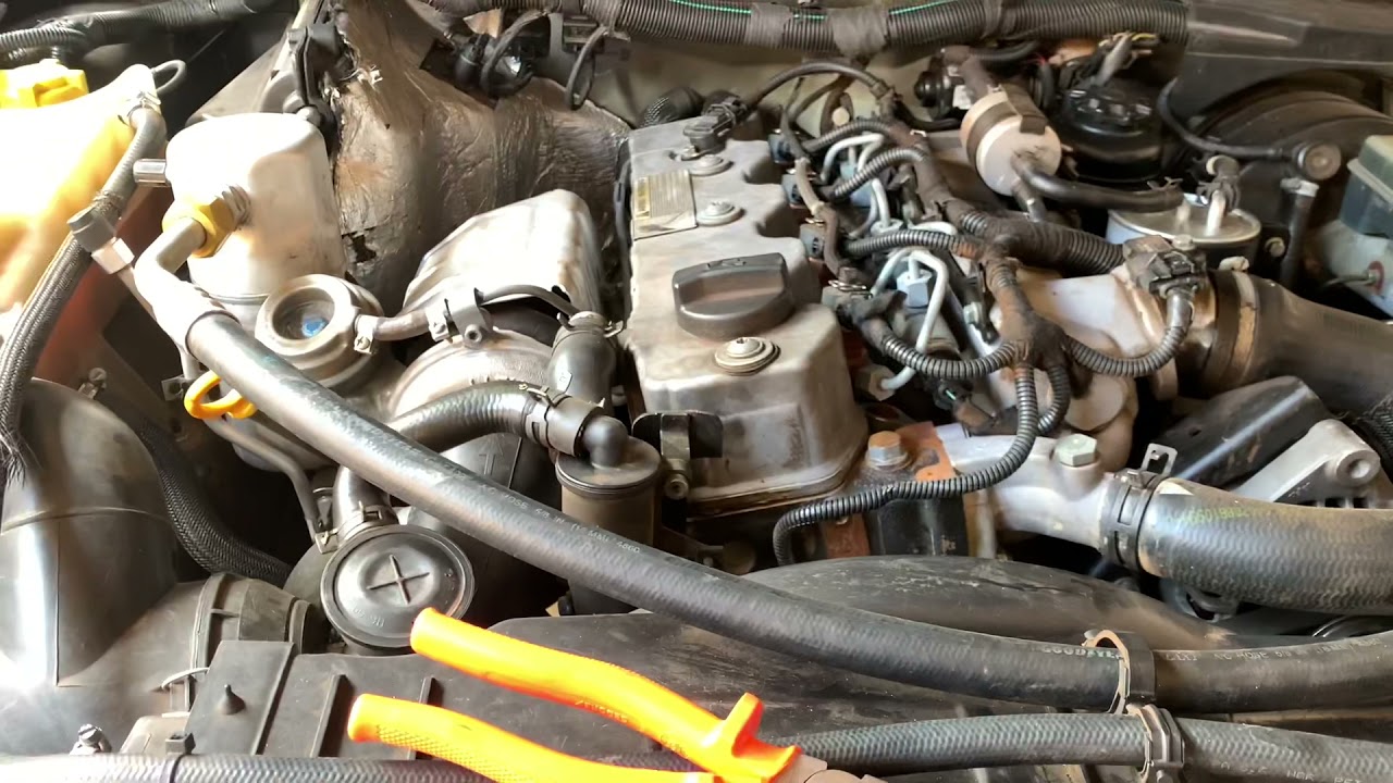 Regulando válvula da S10 motor MWM 2.8 sprint turbo eletronic 2011 ...