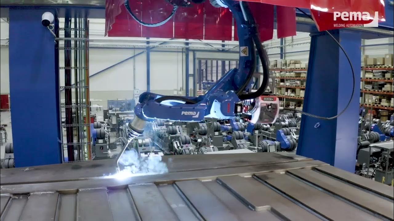PEMA RWS | Adaptive Robot Welding Station - YouTube