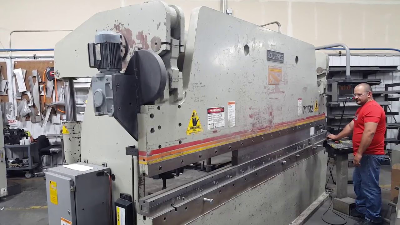 Accupress model 717512 - YouTube