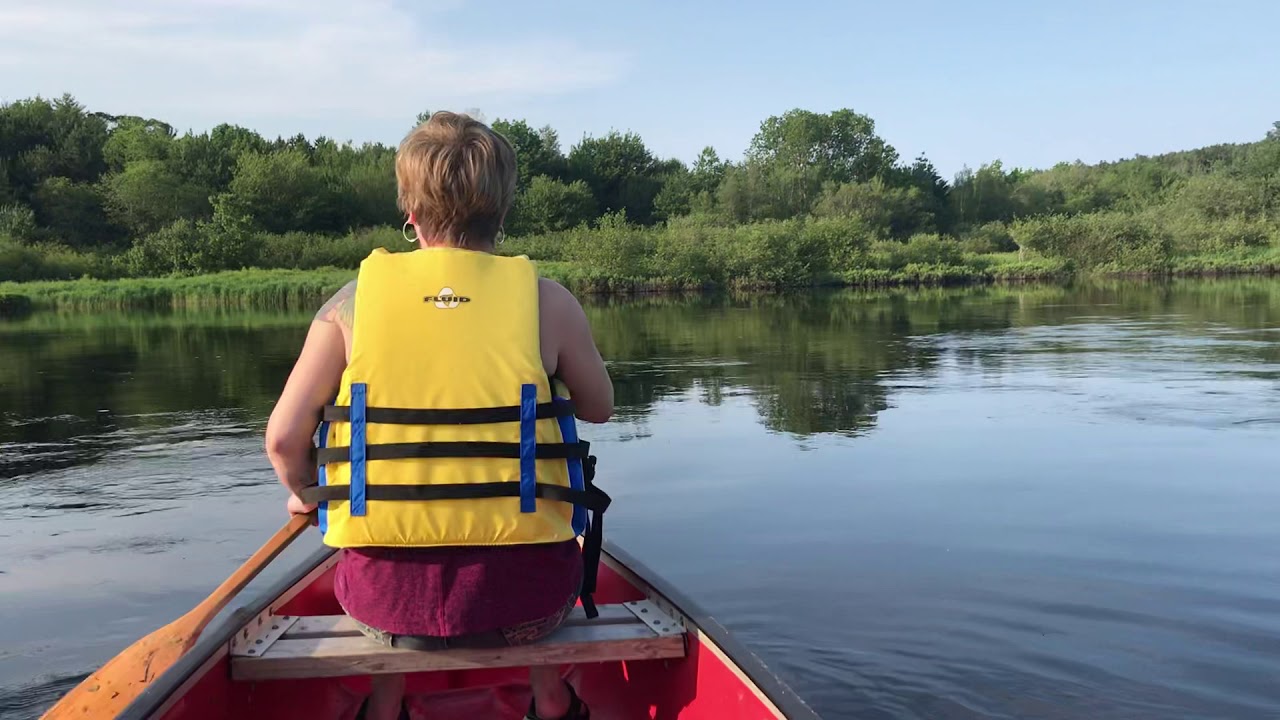 Lahave River Canoe Run 01 - July 4, 2019 - YouTube