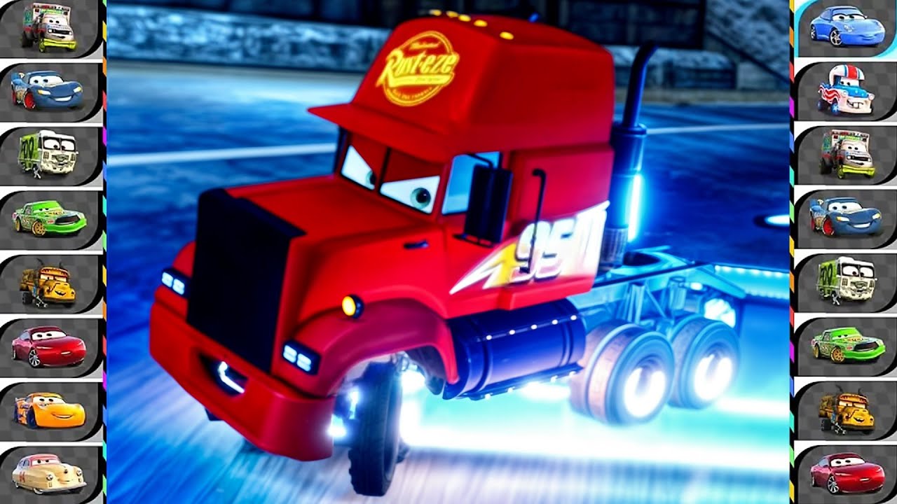 Cars 3: Driven to Win - Mack Truck vs Mater - YouTube