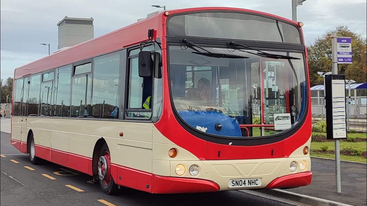 Preserved Lothian bus 112 Wright Eclipse 1 Volvo B7RLE (SN04 NHC) - YouTube