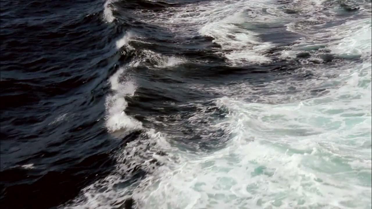 stormy sea sound - YouTube