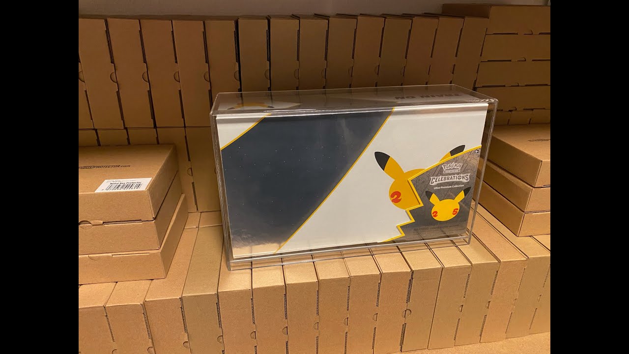 Acrylic Display Case for Pokemon Ultra Premium Collection - YouTube