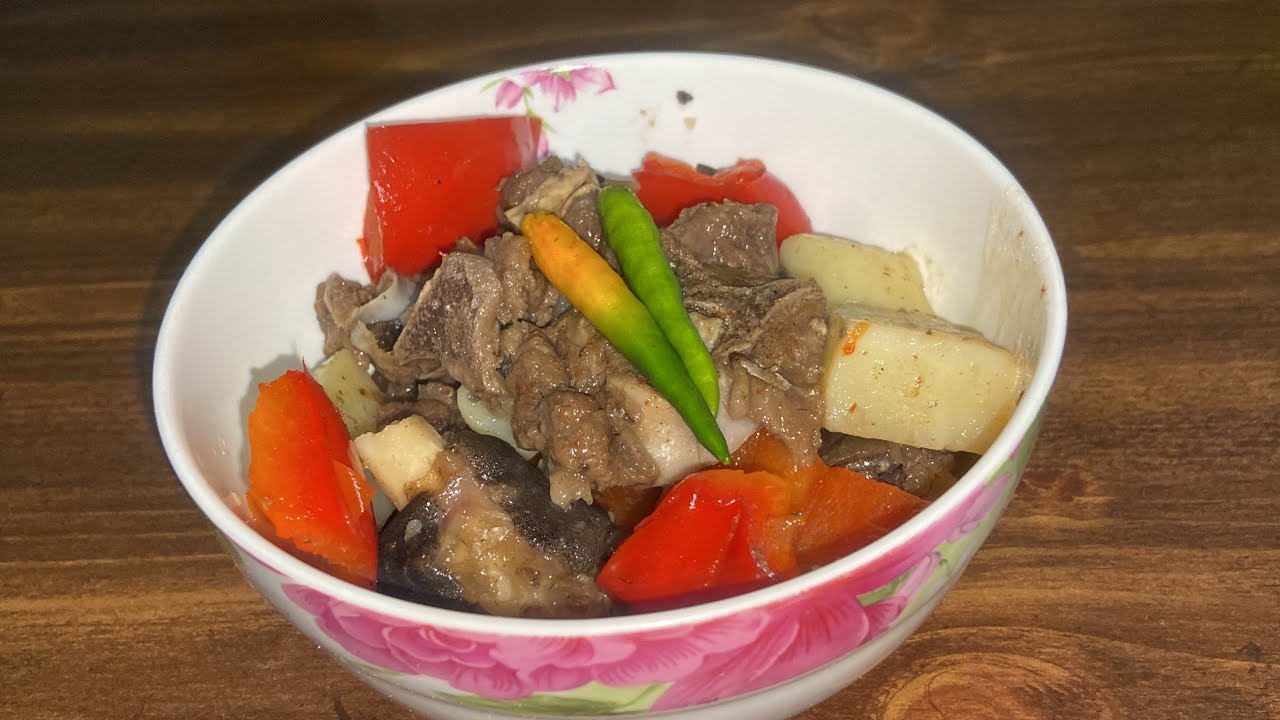 How to Cook “Special Billy Goat Adobo” Filipino style - YouTube