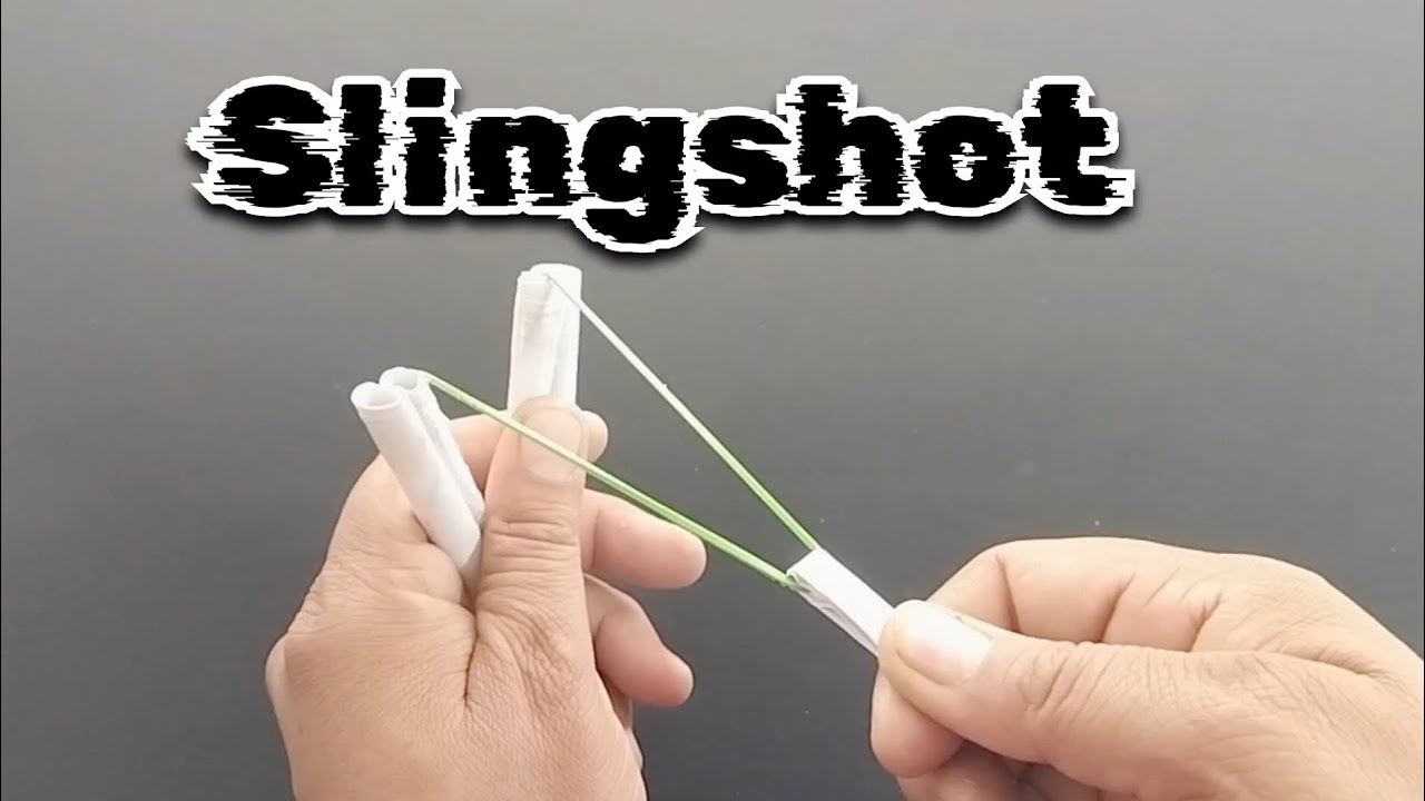 How to make a paper Slingshot || Slingshot || Paper Toy - YouTube